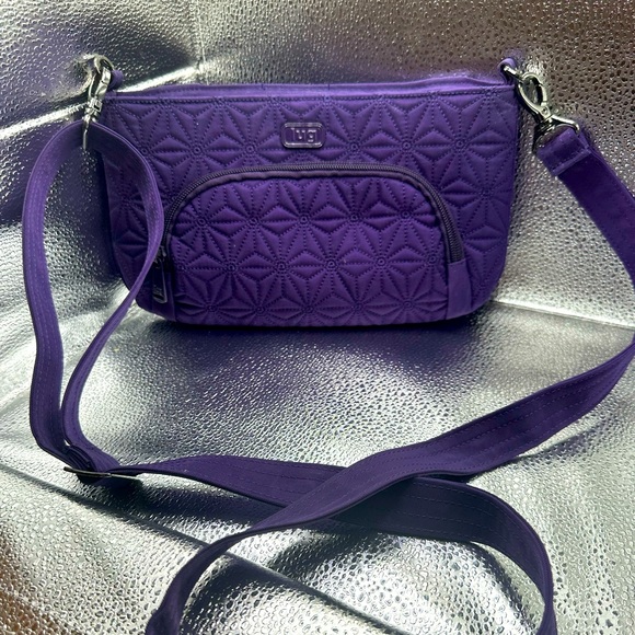 lug | Bags | Lug Flyer Purple Crossbody Purse | Poshmark